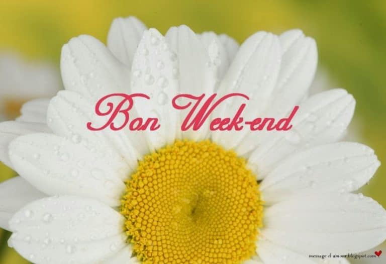 Exemples de messages d’amour pour souhaiter bon weekend - Message d'amour