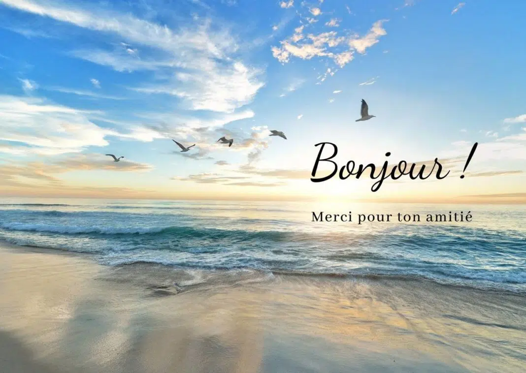 Messages pour dire bonjour à un ami - Message d'amour