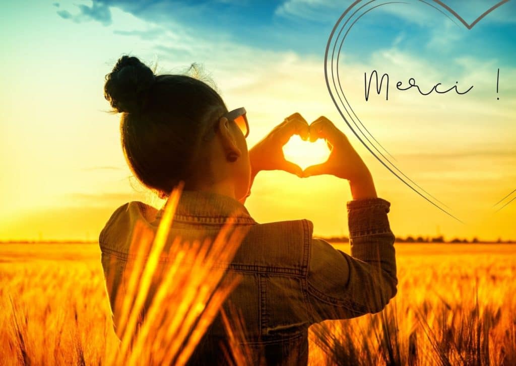 Message de remerciement : des textes pour dire merci - Message d'amour