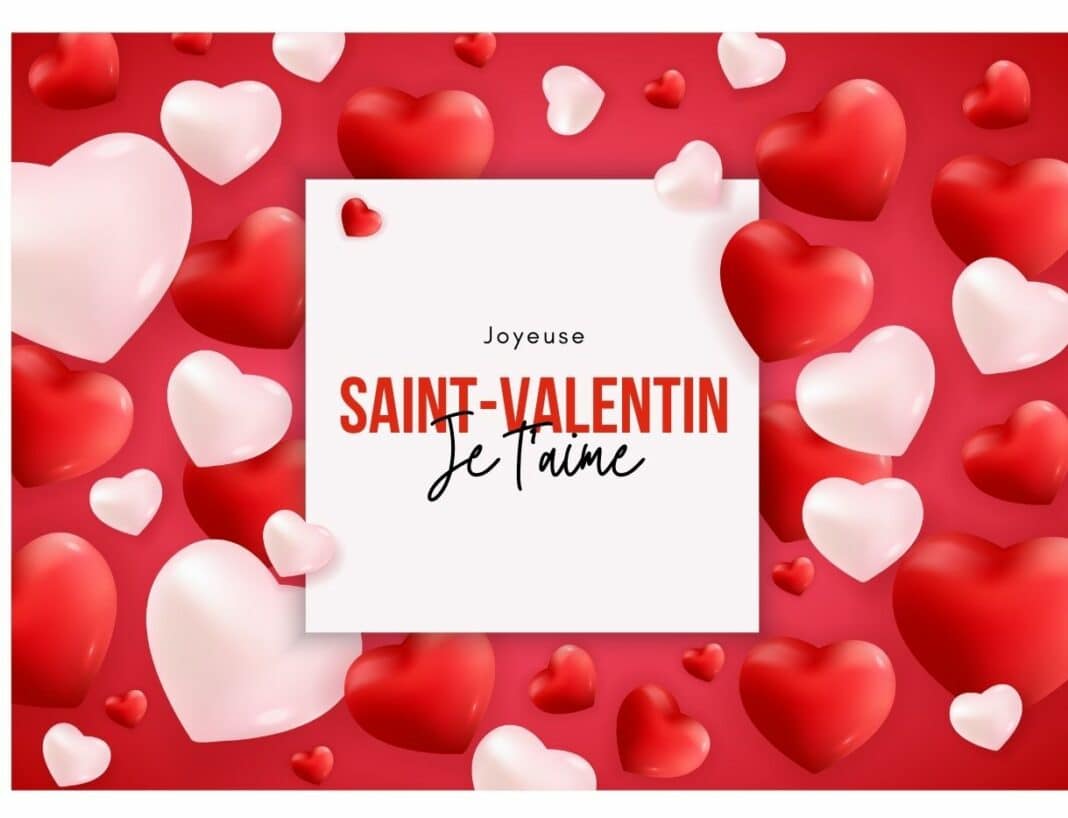 Cartes Saint-Valentin 2026 gratuites - Message d'amour