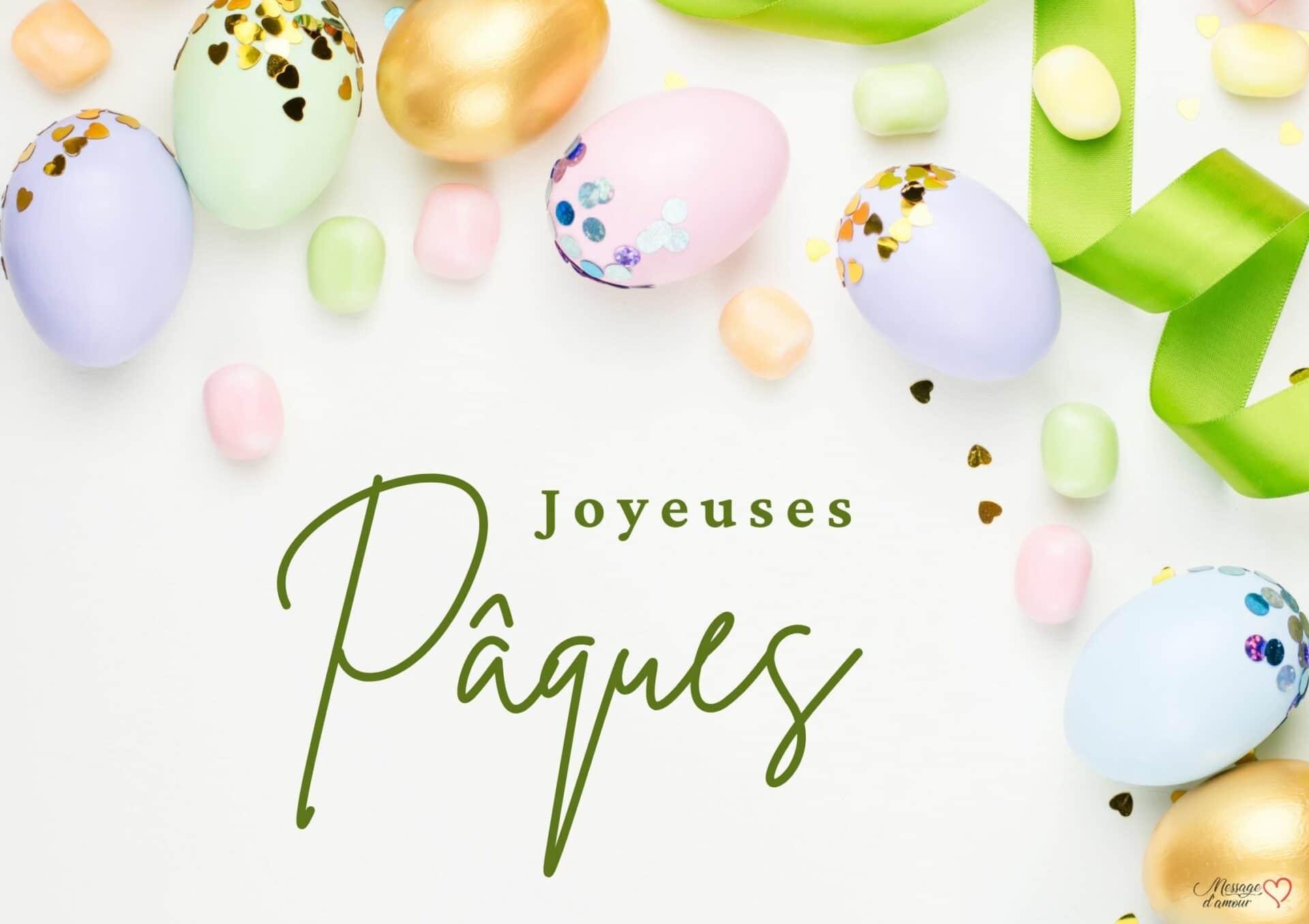 100 Textes pour souhaiter Joyeuses Pâques 2026 - Message d'amour
