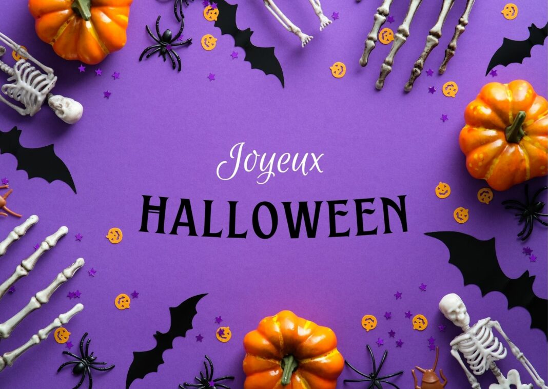 Cartes halloween gratuites à imprimer - Message d'amour