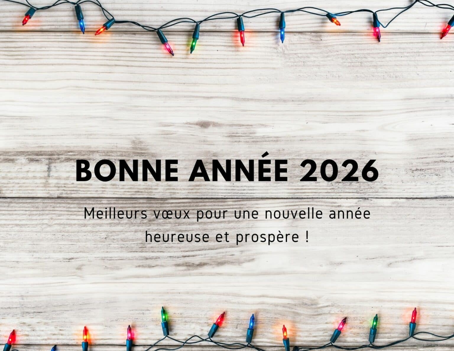 Bonne année 2026 : messages, textes et cartes pour réussir ses voeux ...
