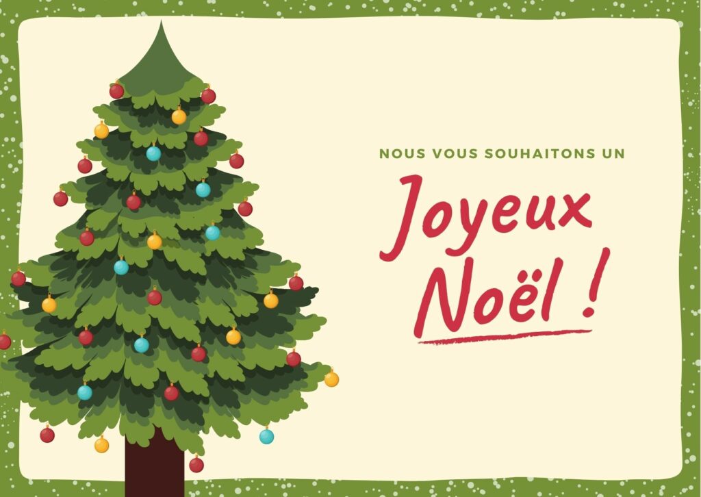 65 cartes Joyeux Noël à imprimer - Message d'amour