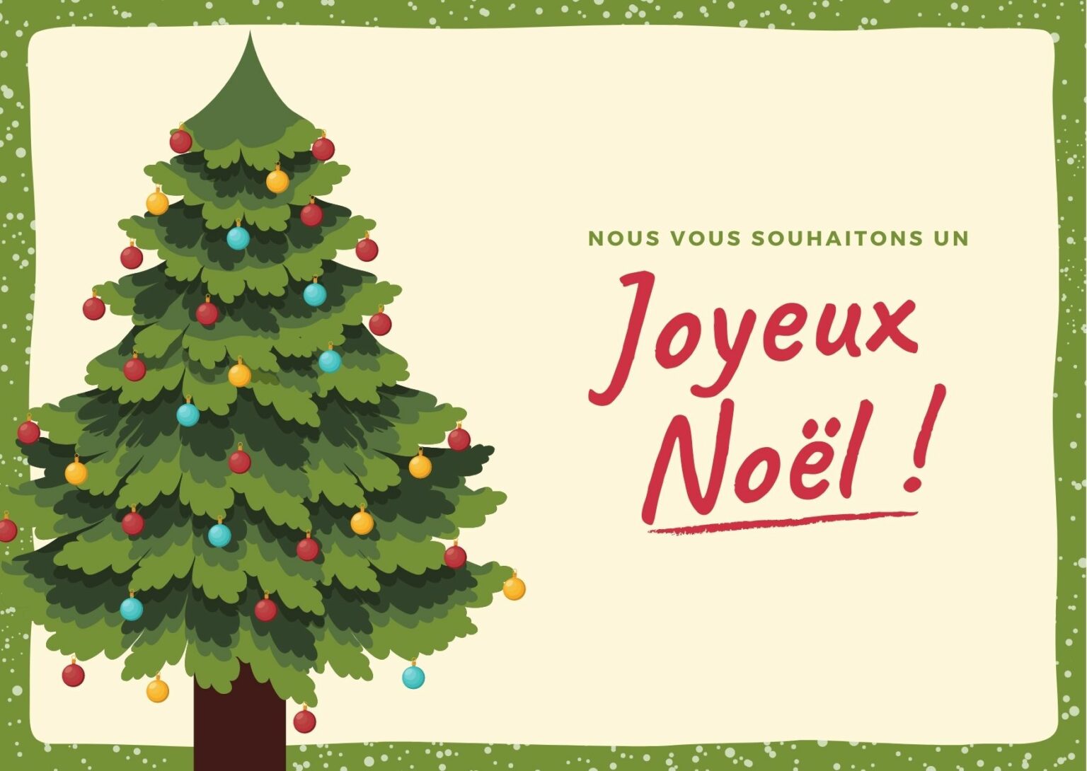 65 cartes Joyeux Noël à imprimer - Message d'amour