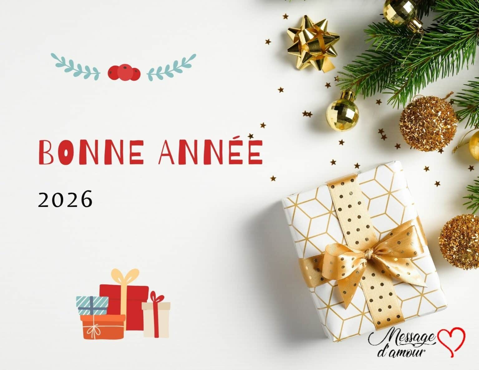 Bonne année 2026 : messages, textes et cartes pour réussir ses voeux ...