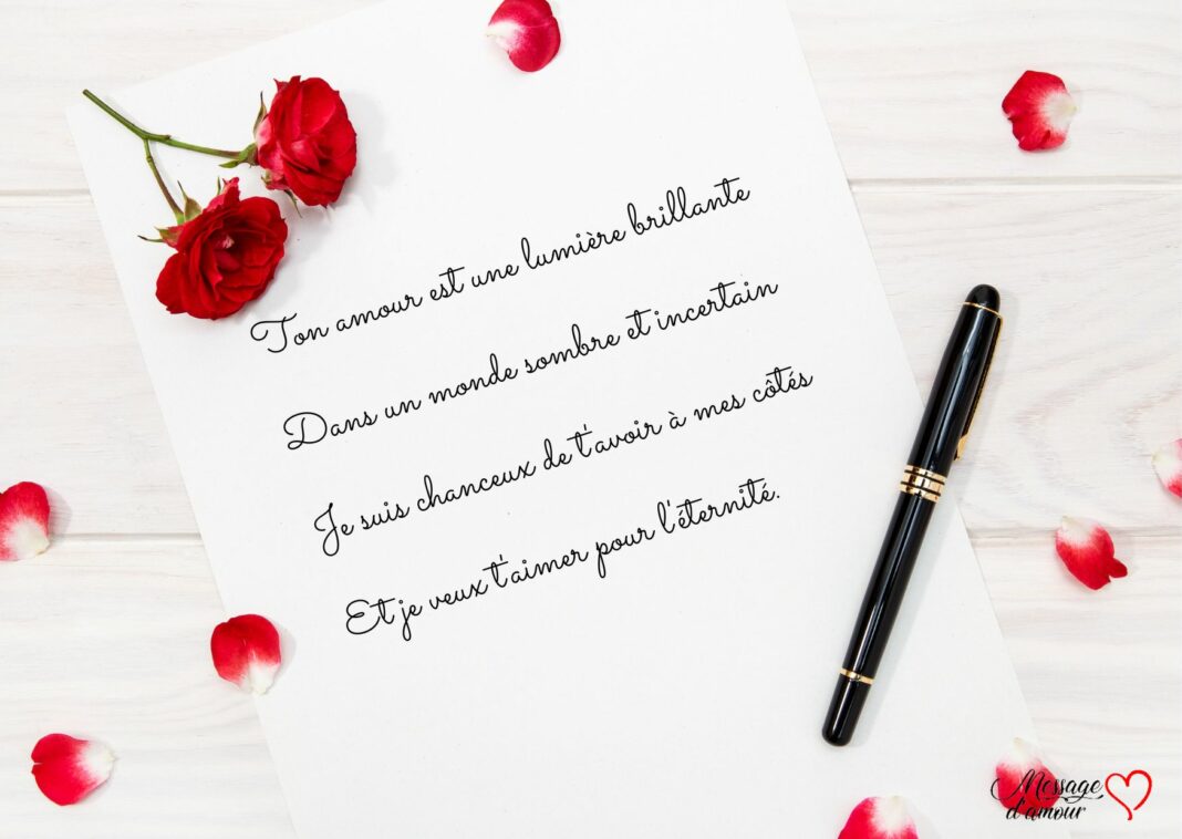 Un élan romantique: des poèmes pour les amoureux - Message d'amour
